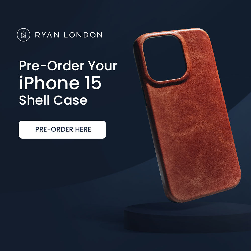 RYAN London Leather iPhone iPad MacBook Case, Sleeve and Wallet
