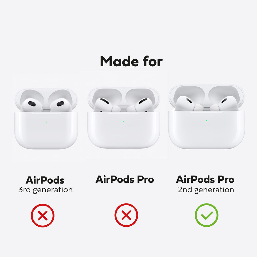 Leather AirPods Pro (2nd Generation) Case - Dark Brown - RYAN London